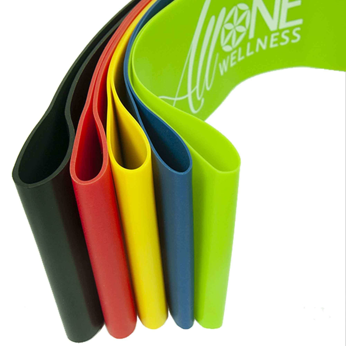 Resistance Bands for Legs and Butt | Set of 5 Band Loops 12 Inch ...