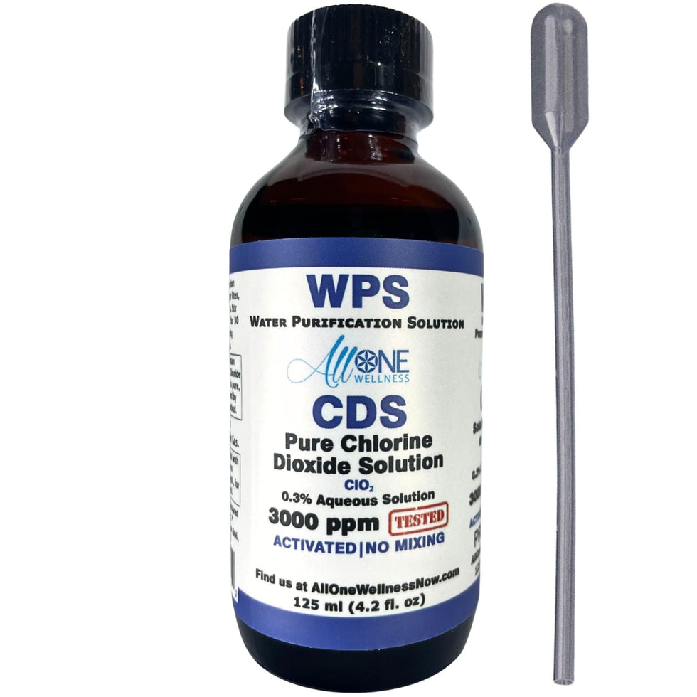 WPS CDS 3000 PPM Water Purification Pure Chlorine Dioxide Solution ...