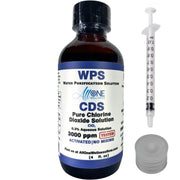 WPS Glass Pure CDS 3000 PPM Chlorine Dioxide Water Purification 118ml ...