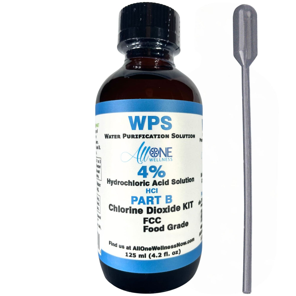 WPS Water Purification Hydrochloric Acid Solution 4% PART B | CDS ...